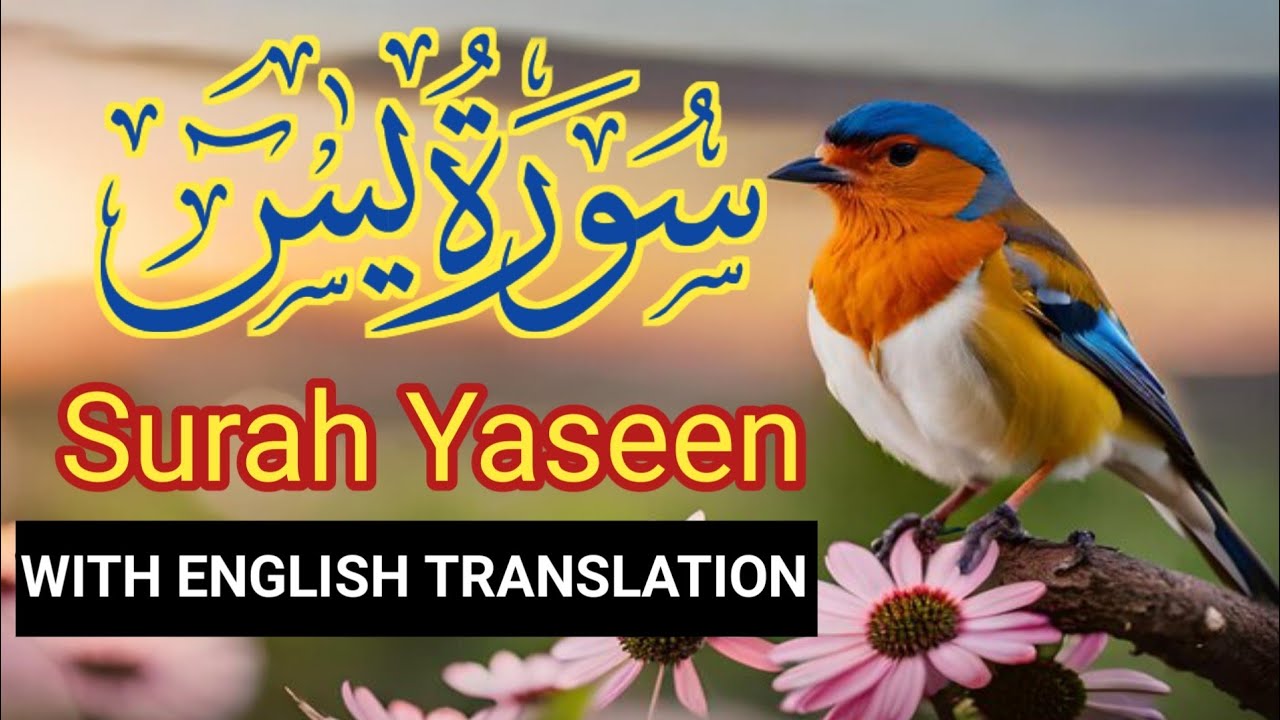 Surah 36 Yasin سورة يس – Beautiful Recitation | With Arabic and English ...