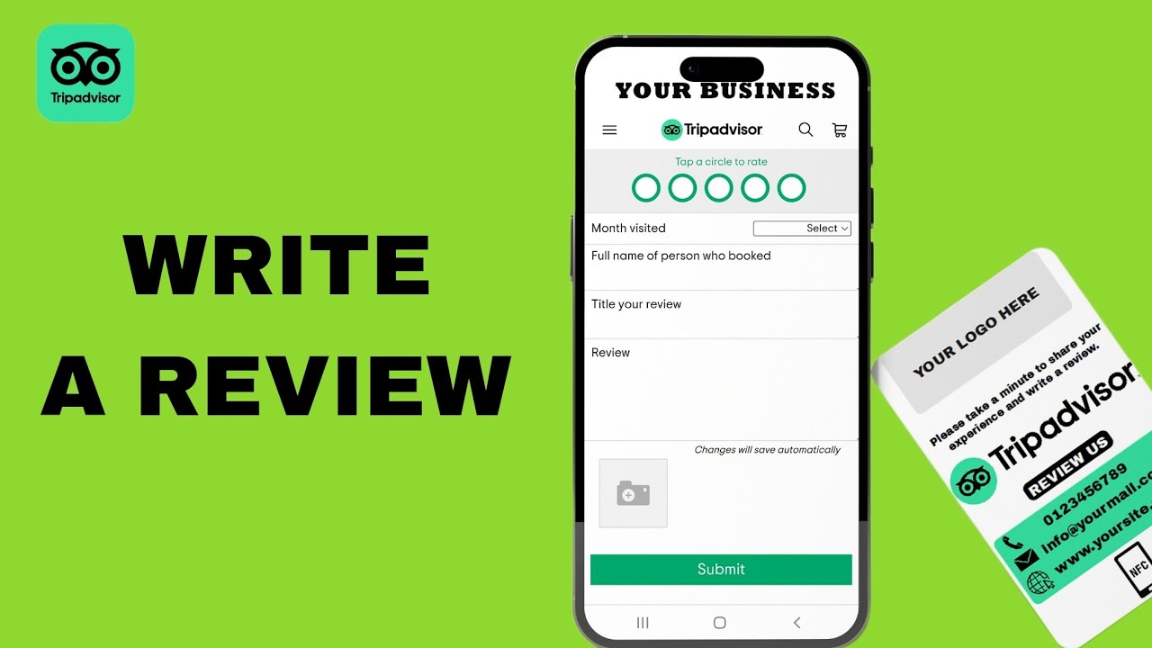 How To Write A Review On Tripadvisor App - YouTube