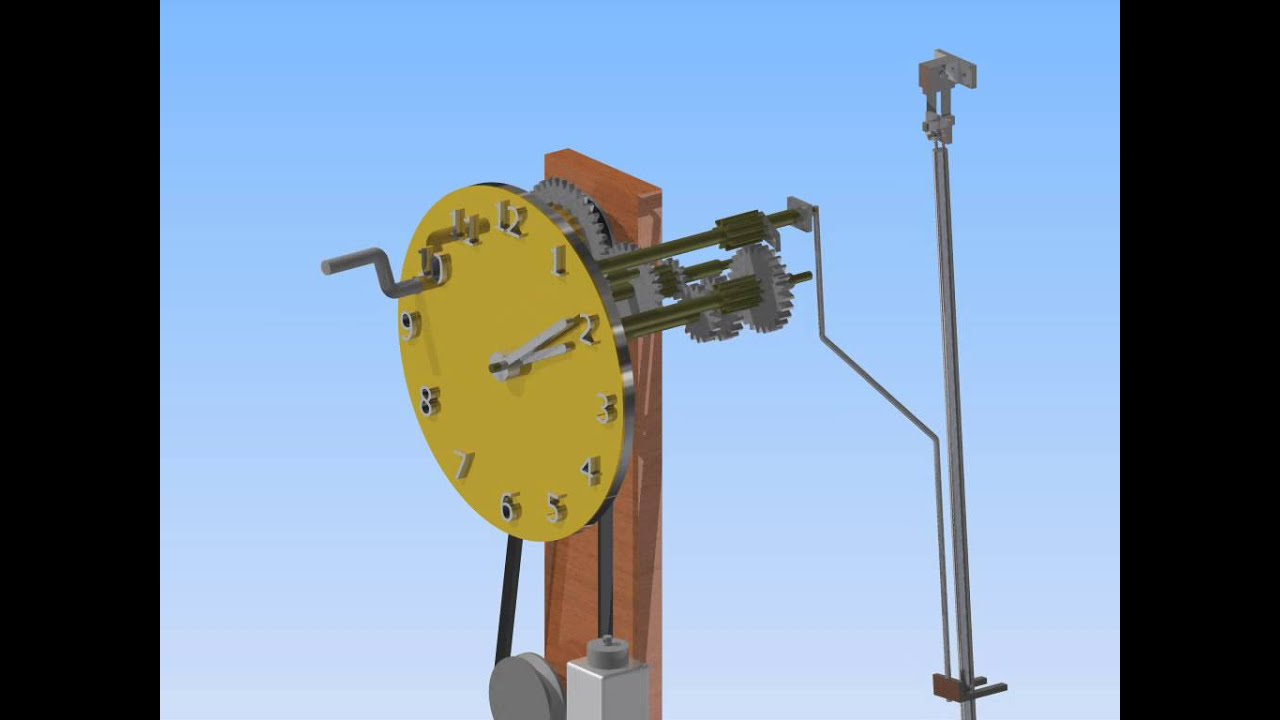 Grandfather Clock Inventor Animation - YouTube