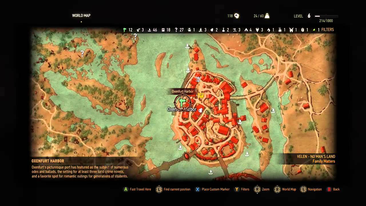 The Witcher 3 part 1/opening to crookback bog -No commentary - YouTube