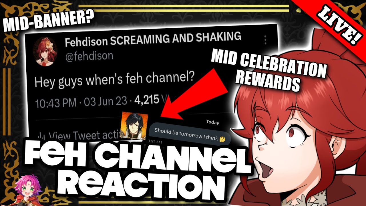 LIVE DISAPPOINT REACTION (1 HOUR LEFT, PM1 LIED.) | FEH CHANNEL ...