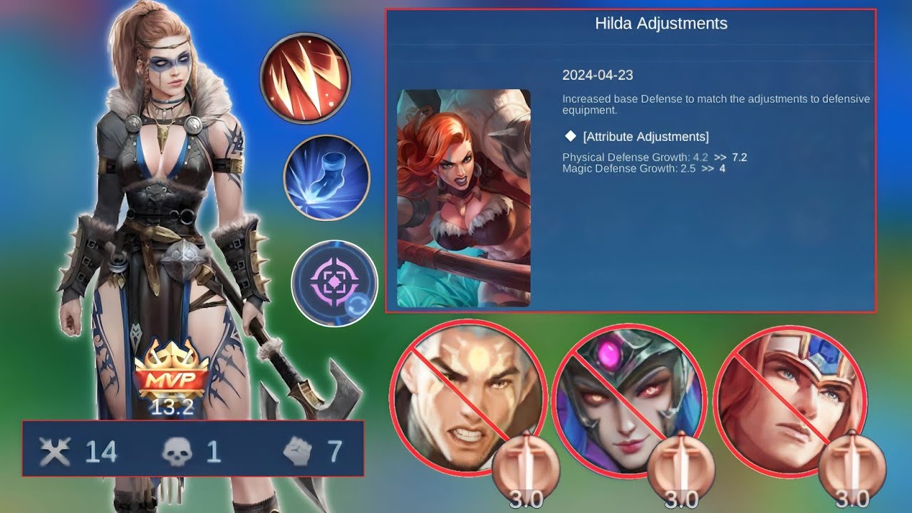 Buff Hilda is Very Scary | Hilda Build and Emblem 2024 | MLBB - YouTube