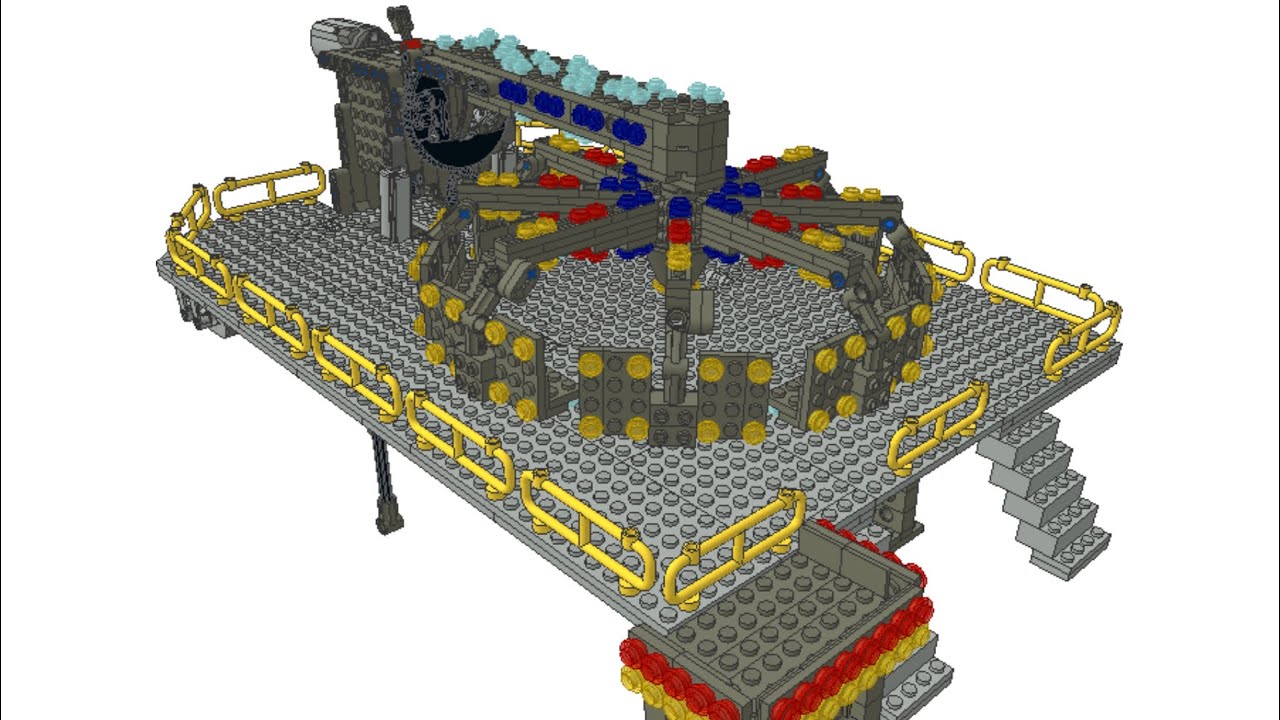 * SUPERSTAR * Lego Ride Instructions #legorides #legokirmes - YouTube