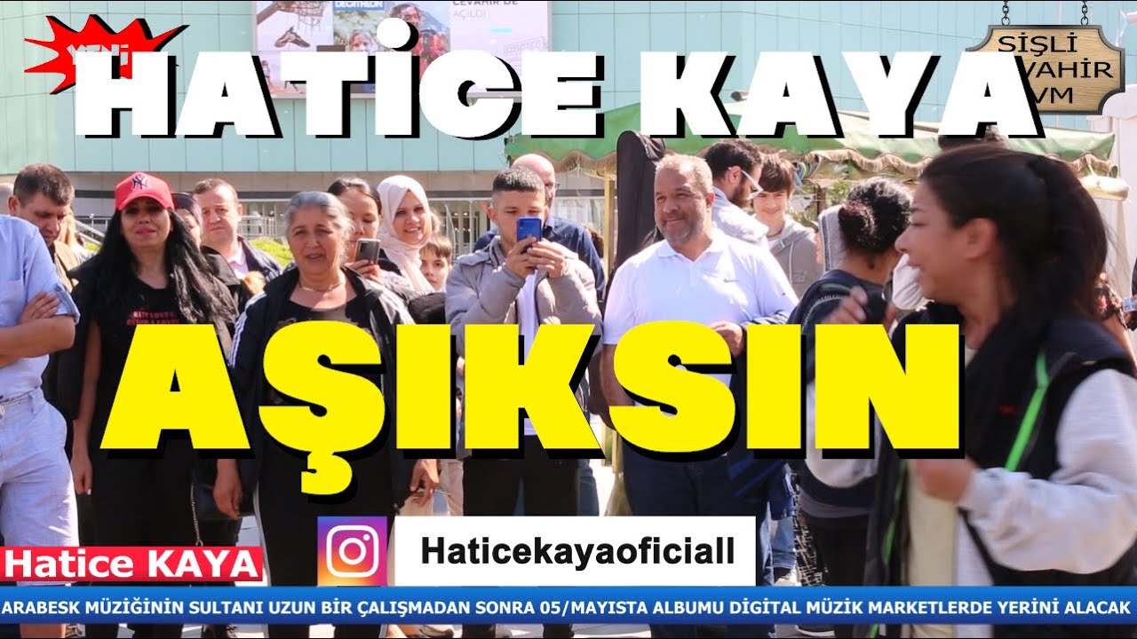 Hatice KAYA... "Aşıksın" ARABESK MÜZİĞİNİN SULTANI YOĞUN KALABALIĞA SEN AŞIKSIN ARKADAŞ ...