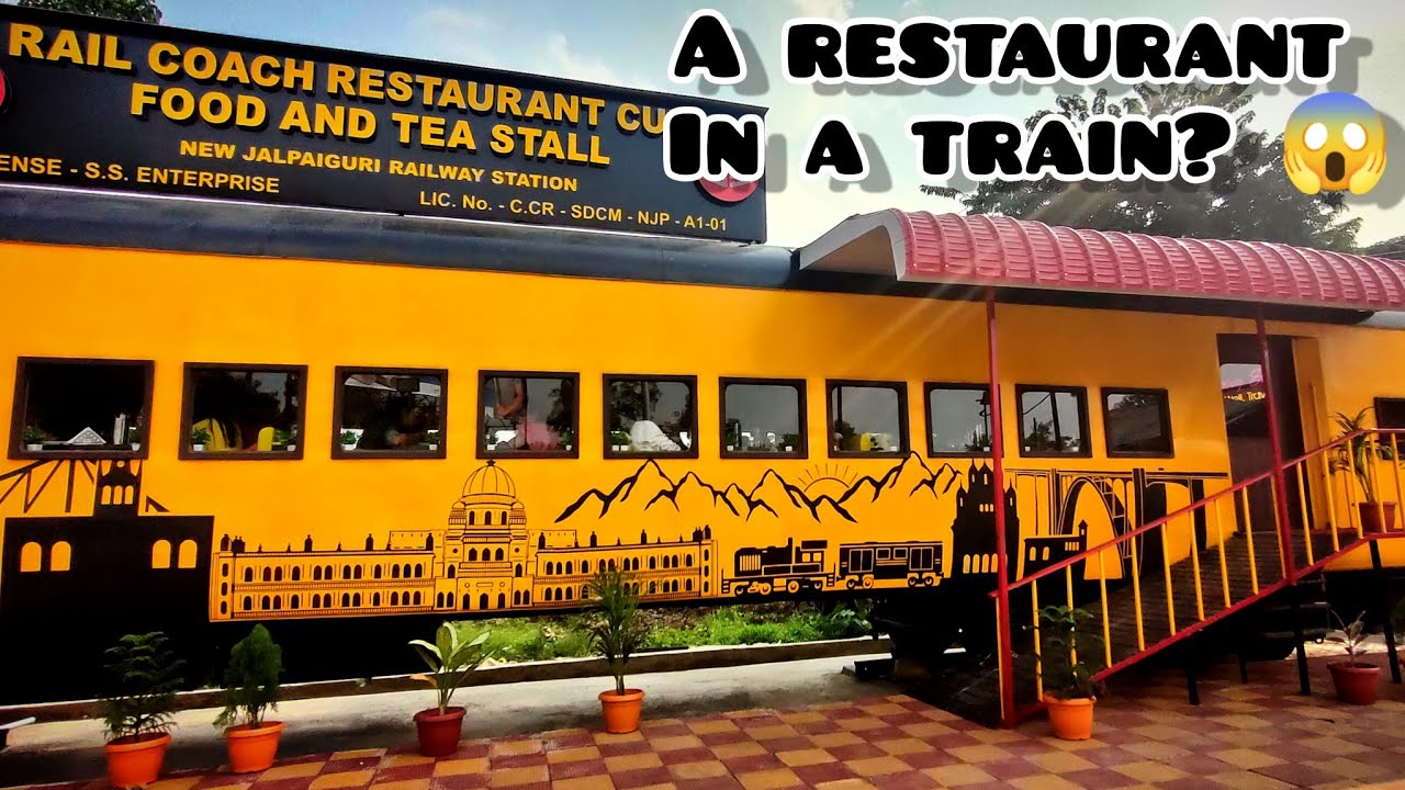 Rail Coach Restaurant at NJP | A Restaurant in a train 😱 #railway # ...