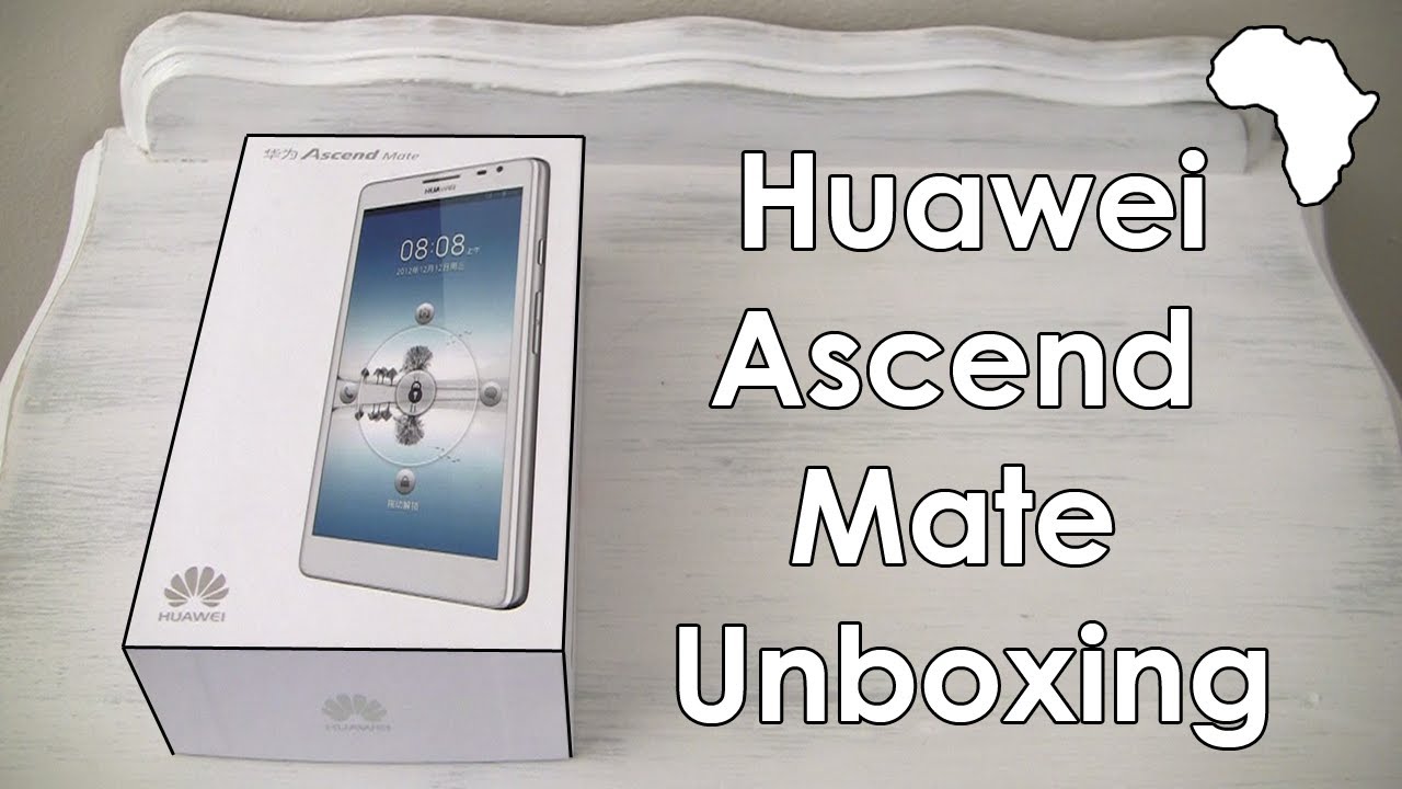 Huawei Ascend Mate Unboxing (First Look) - YouTube