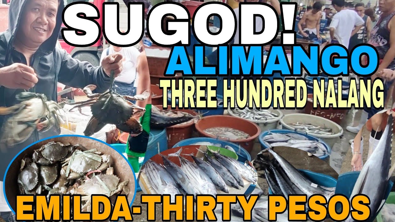 EPS. 30 NA PAMIMILI|ANG MURA NG ALIMANGO NGAYON PATI EMILDANG ISDA ...