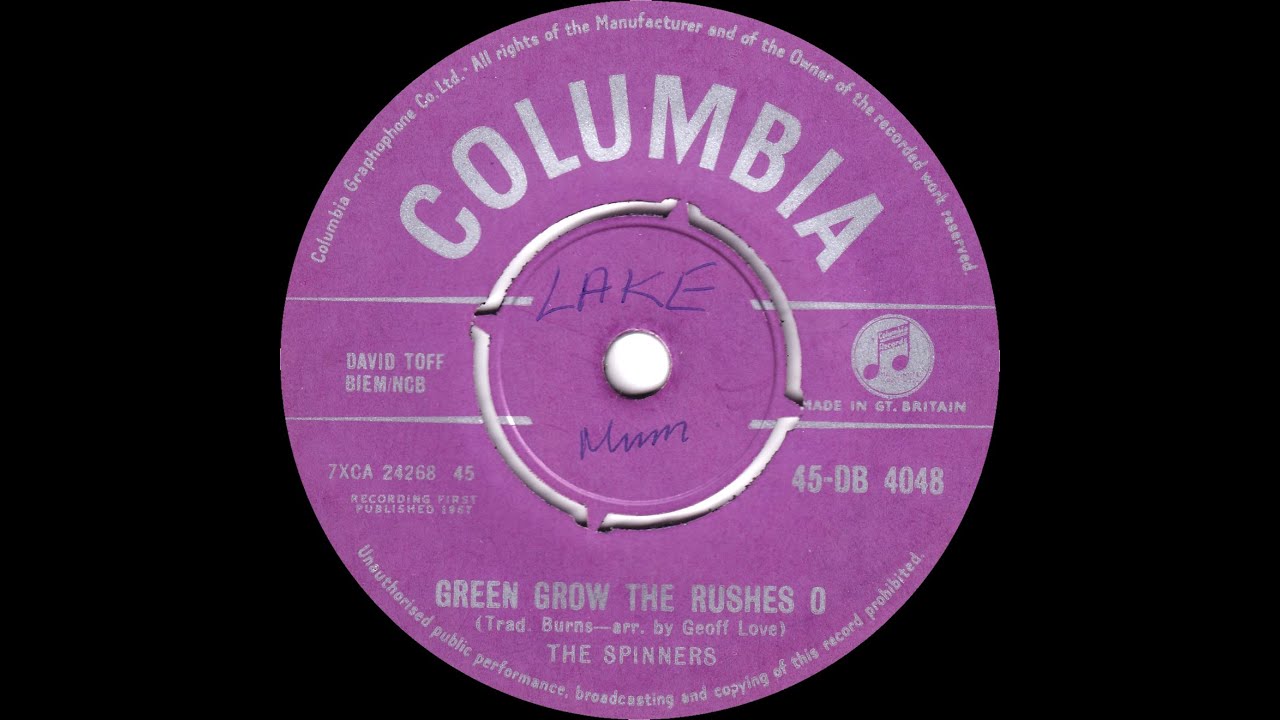 The Spinners - Green Grow The Rushes O - YouTube