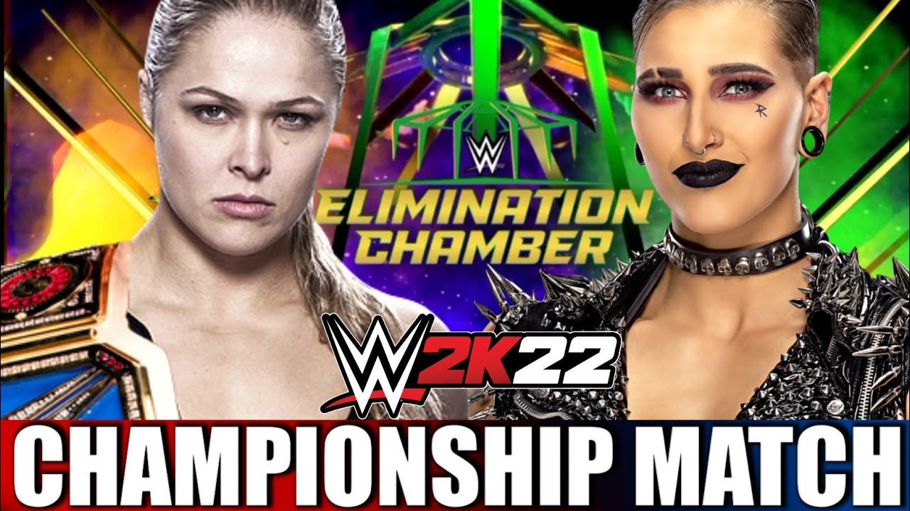 Ronda Rousey vs Rhea Ripley for Smackdown Women's Championship ...