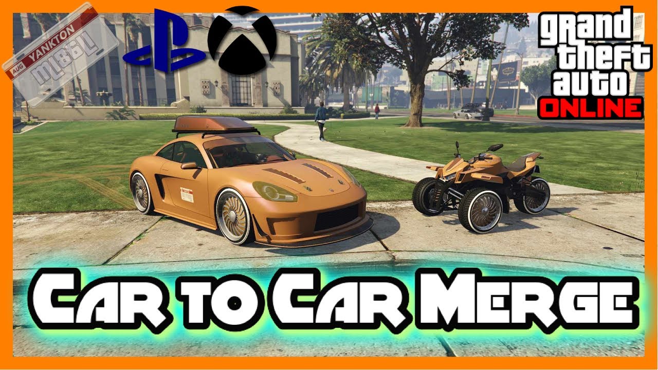 GTA Online | Car to Car Merge | XBOX, PS - YouTube