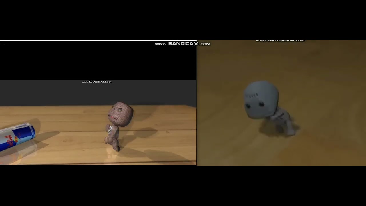 Sackboy old vs new - YouTube