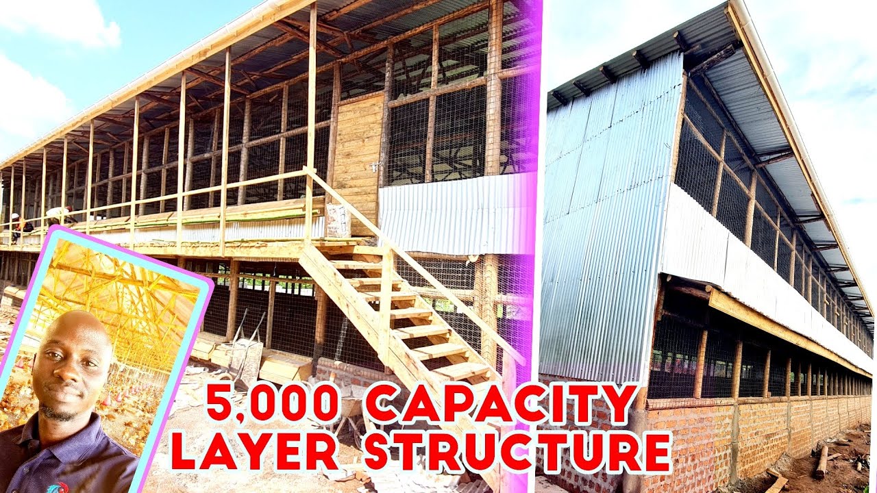 Step by step construction of a stored 5,000 capacity layer structure ...