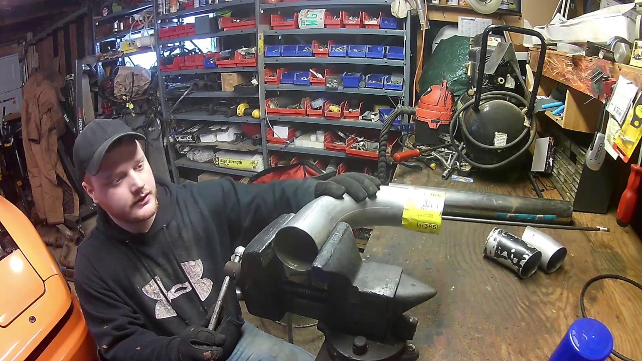 DIY Turbo Back Exhaust - YouTube