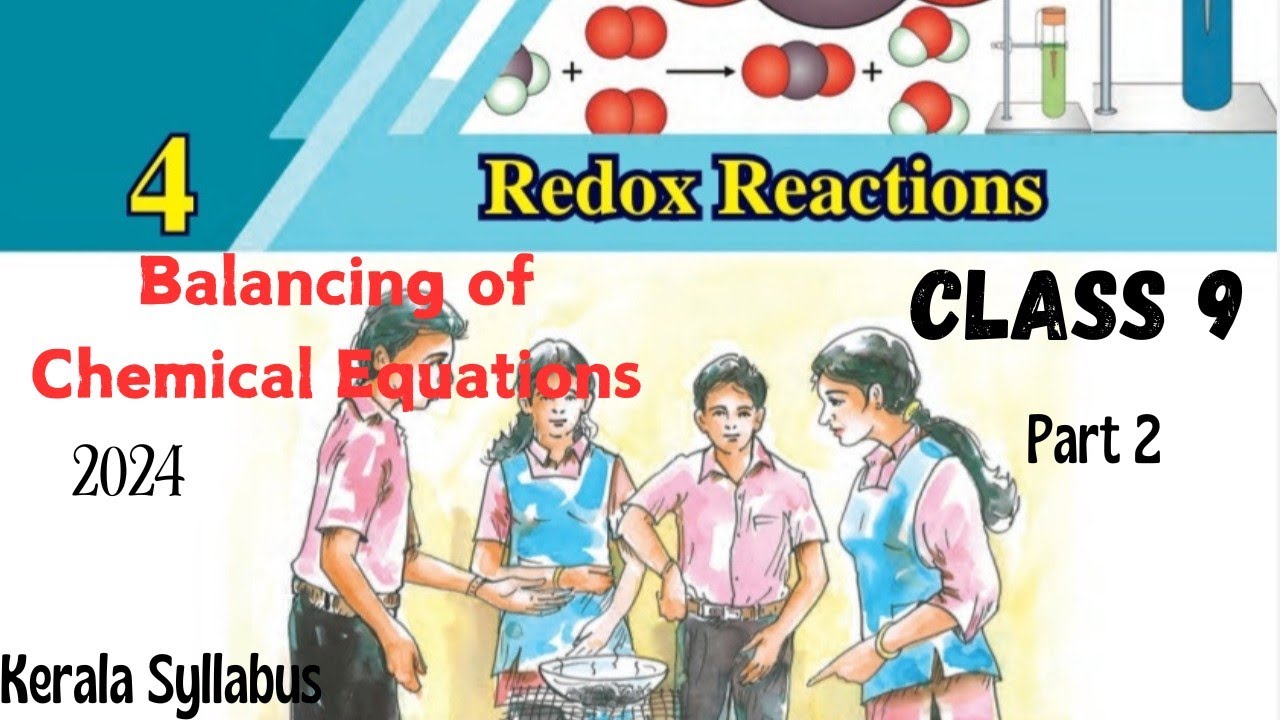 Class 9 |Chemistry |Chapter 4|| Redox Reactions|| Part 2| kerala ...