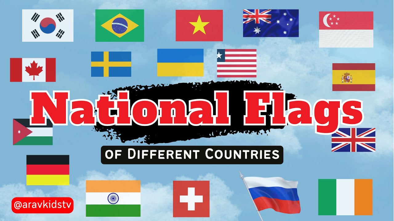 National Flags of world counties with Names 🇦🇨🇦🇺🇪🇭🇮🇳 | know countries ...