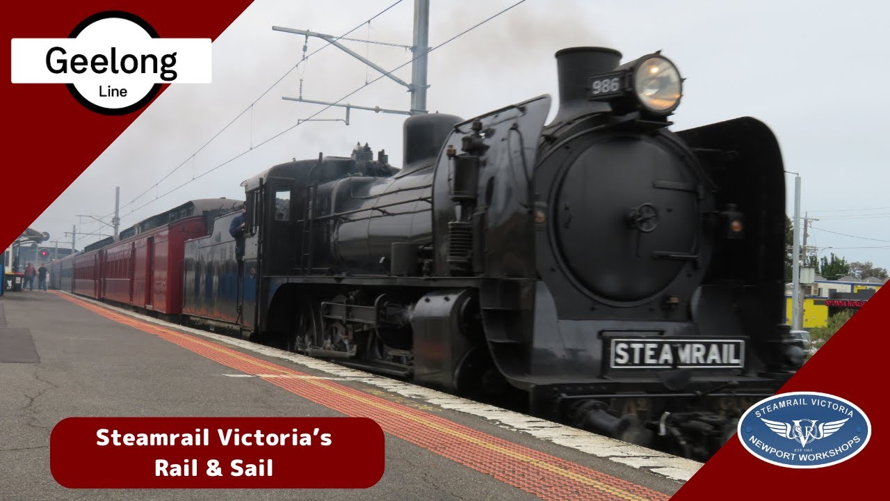 Steamrail Victoria's Rail & Sail & 707 Operations "The Winelander ...
