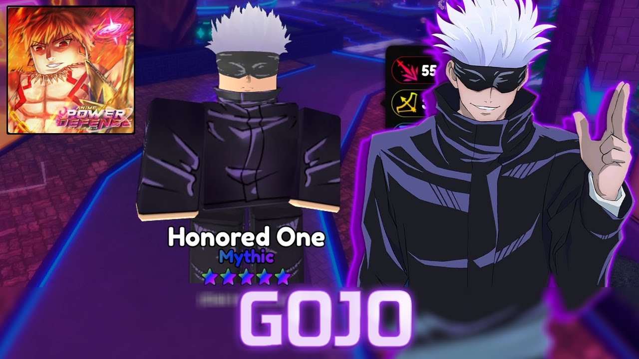 Roblox Anime Power Defense - Gojo [Review] - YouTube