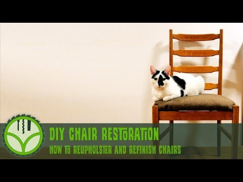 DIY chair restoration: How to reupholster and refinish chairs