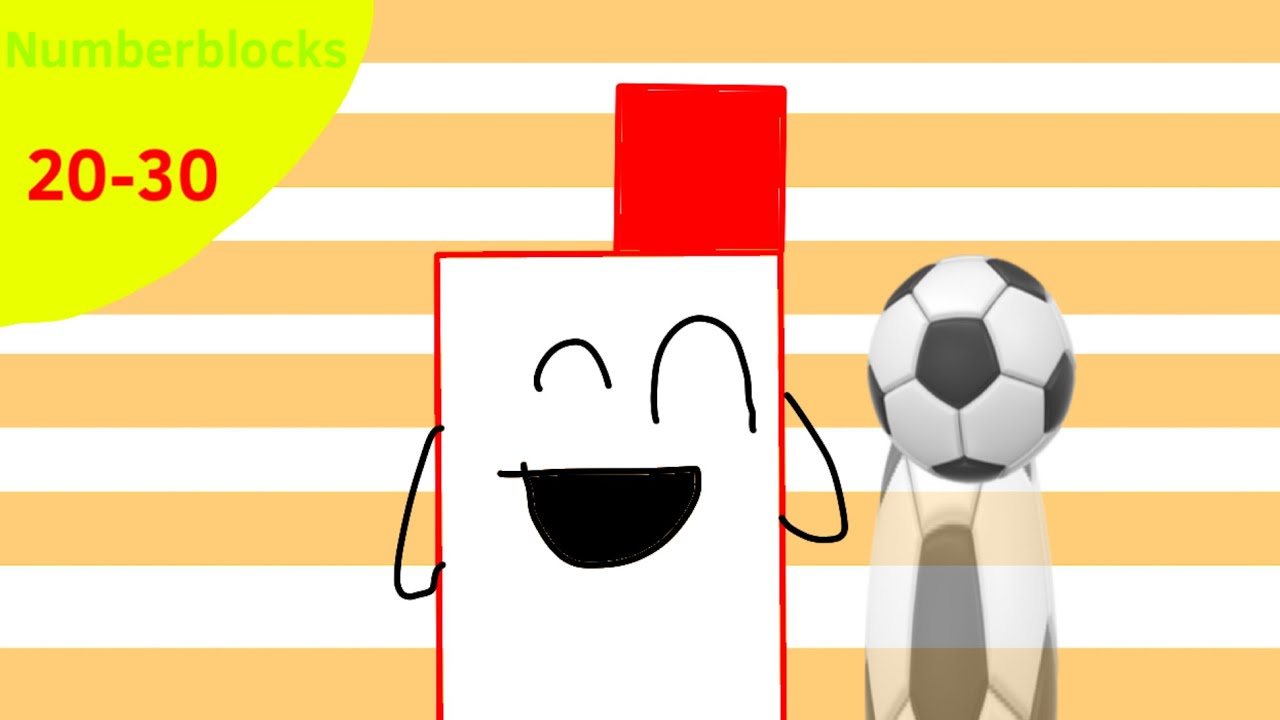 Numberblocks 20-30 - YouTube