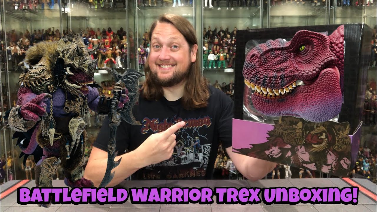 Battlefield Warrior T-Rex AXY Toys Unboxing & Review! - YouTube