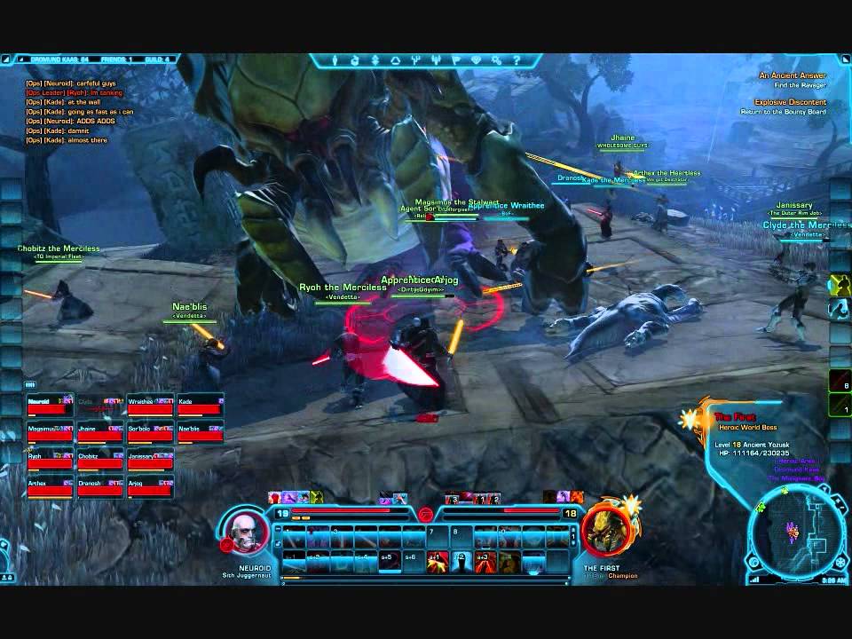 SWTOR The First - Heroic World Boss - YouTube