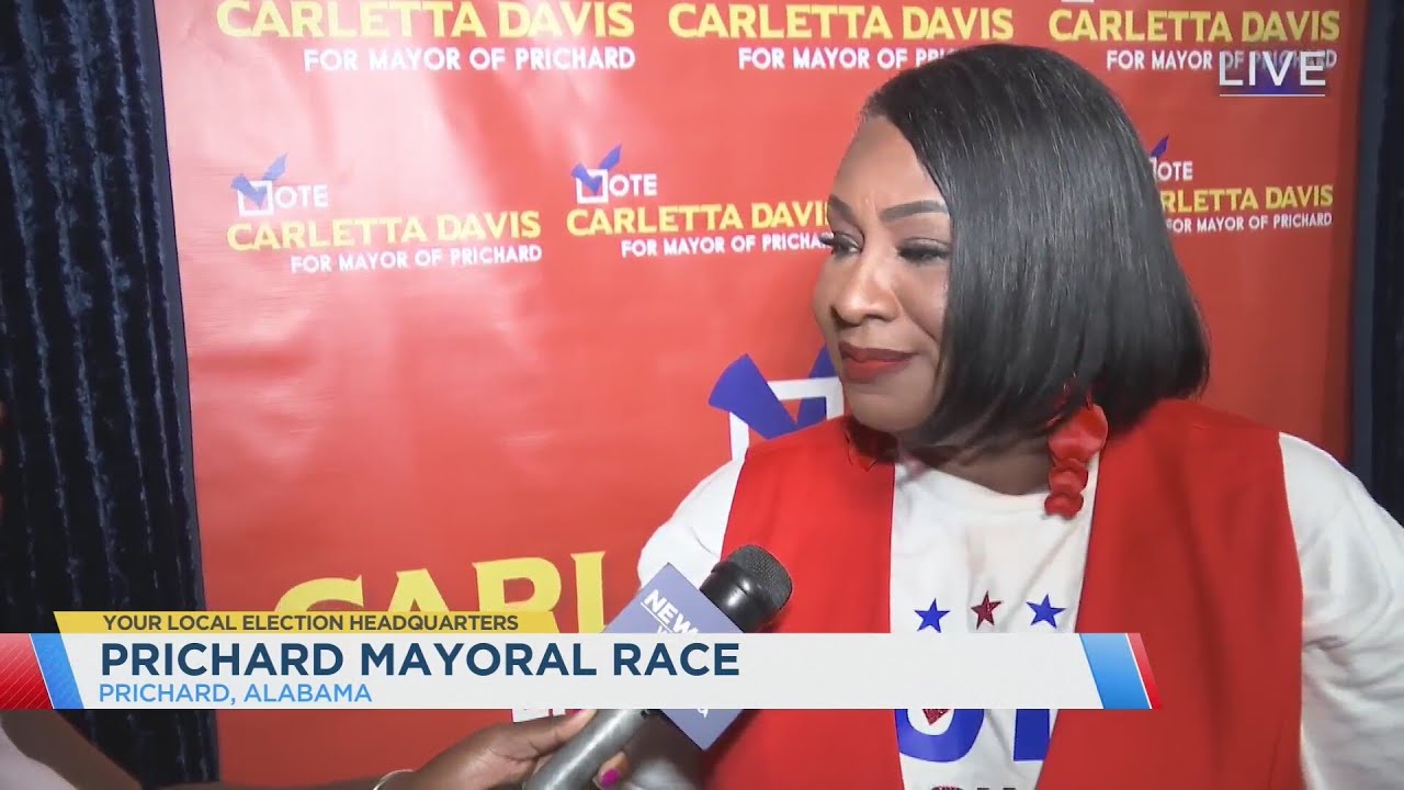 Carletta Davis wins Prichard mayoral election - YouTube