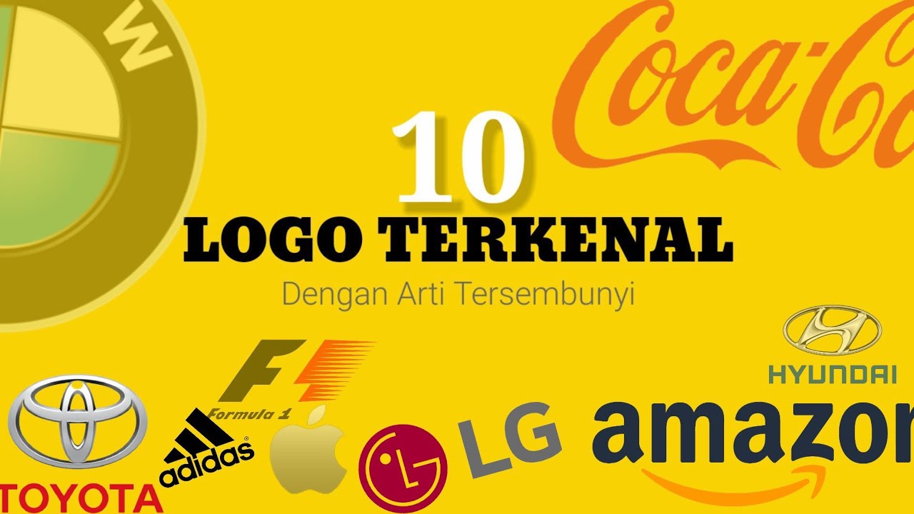 10 Logo Terkenal Dengan Arti Tersembunyi - YouTube