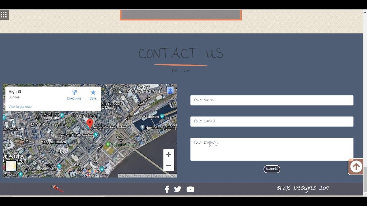 bootstrap 4 plumber google Maps html - YouTube
