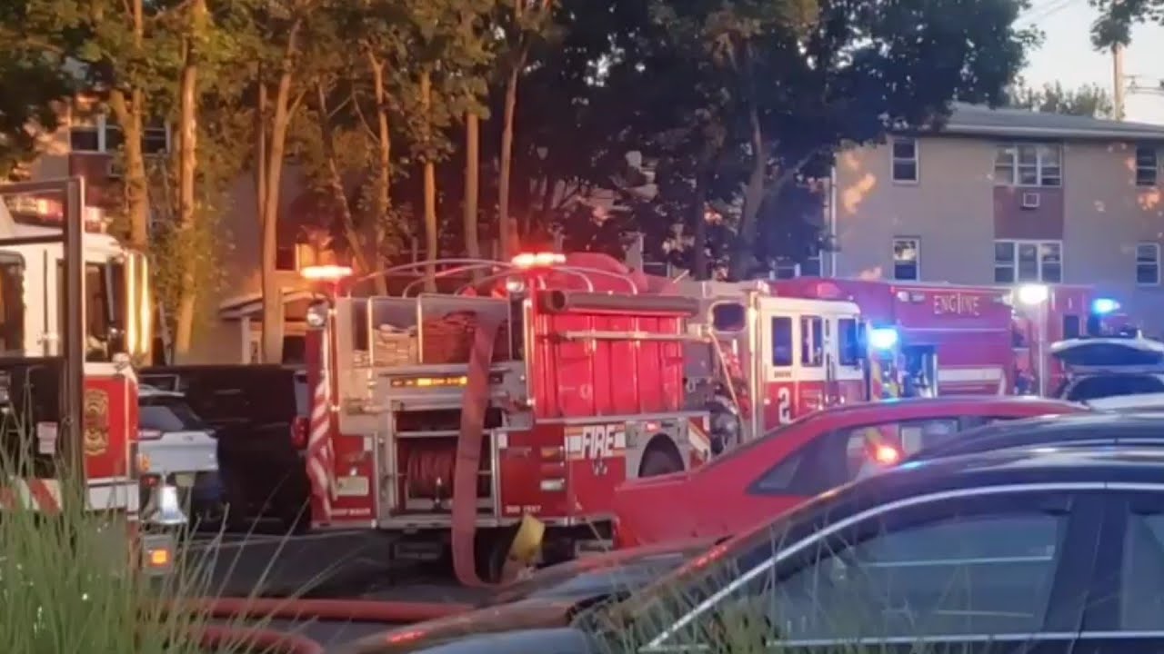 3rd Alarm Fast Moving Fire In Apartment Building In Secaucus Nj 6-24-20 ...