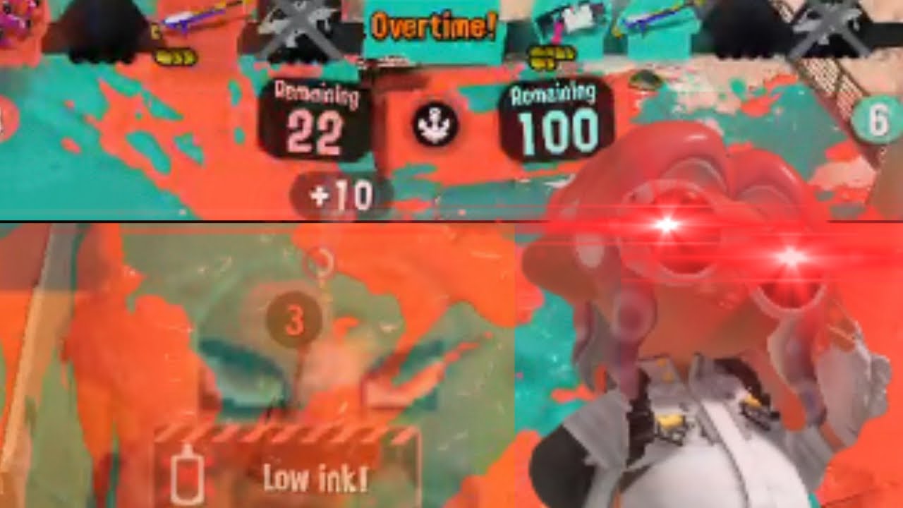 a big push to stop overtime - Splatoon 3 - YouTube