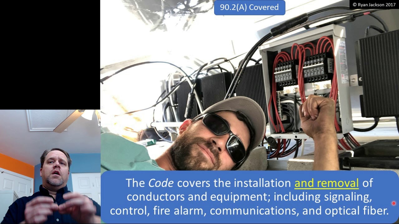 Article 90 of the National Electrical Code (NEC) - YouTube