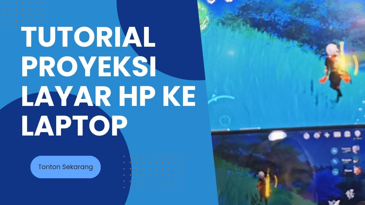 Tutorial Share Screen Layar Hp Ke Laptop!!! - YouTube