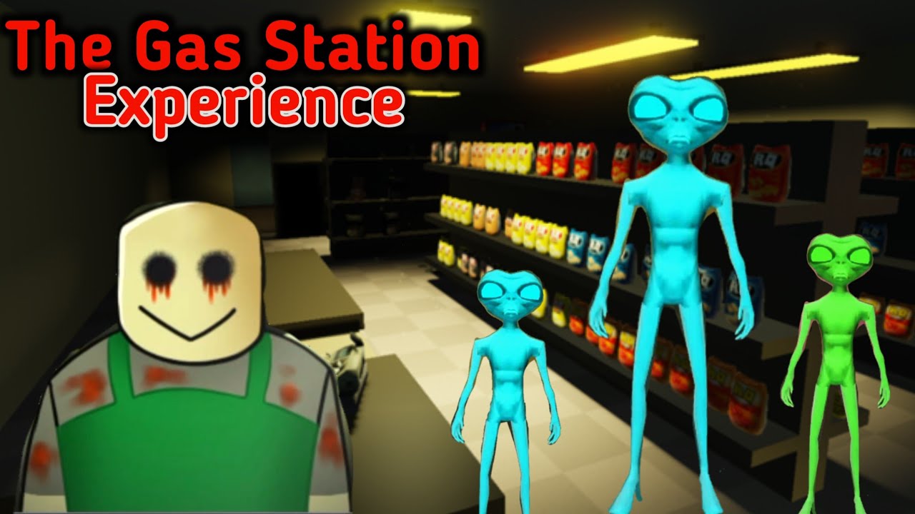 Roblox The Gas Station Experience GOOD Ending Full Walkthrough - YouTube
