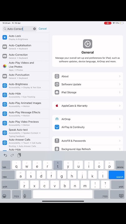 How to turn off auto correct on iOS / iPad / iPhone - YouTube