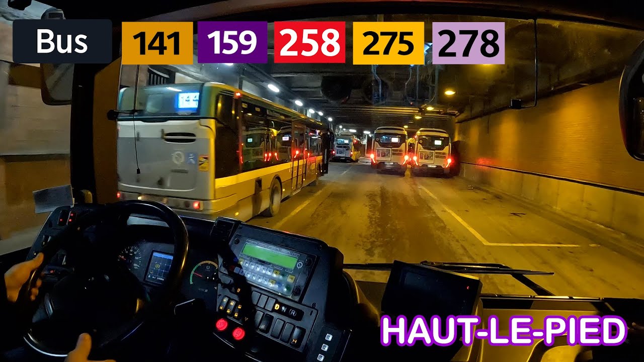 Bus RATP | Haut-le-Pied | Centre Bus / La Défense - YouTube