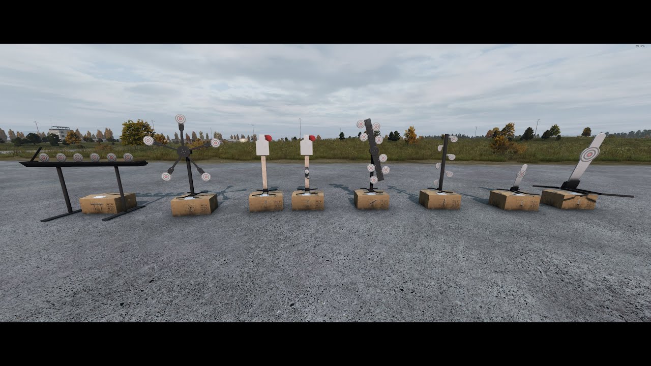 Shooting Range Objects Mod For DayZ - YouTube