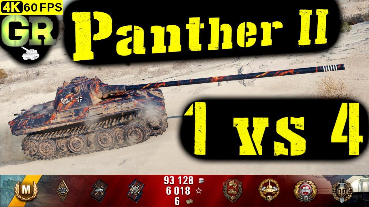 World of Tanks Panther II Replay - 7 Kills 4.2K DMG(Patch 1.4.1) - YouTube