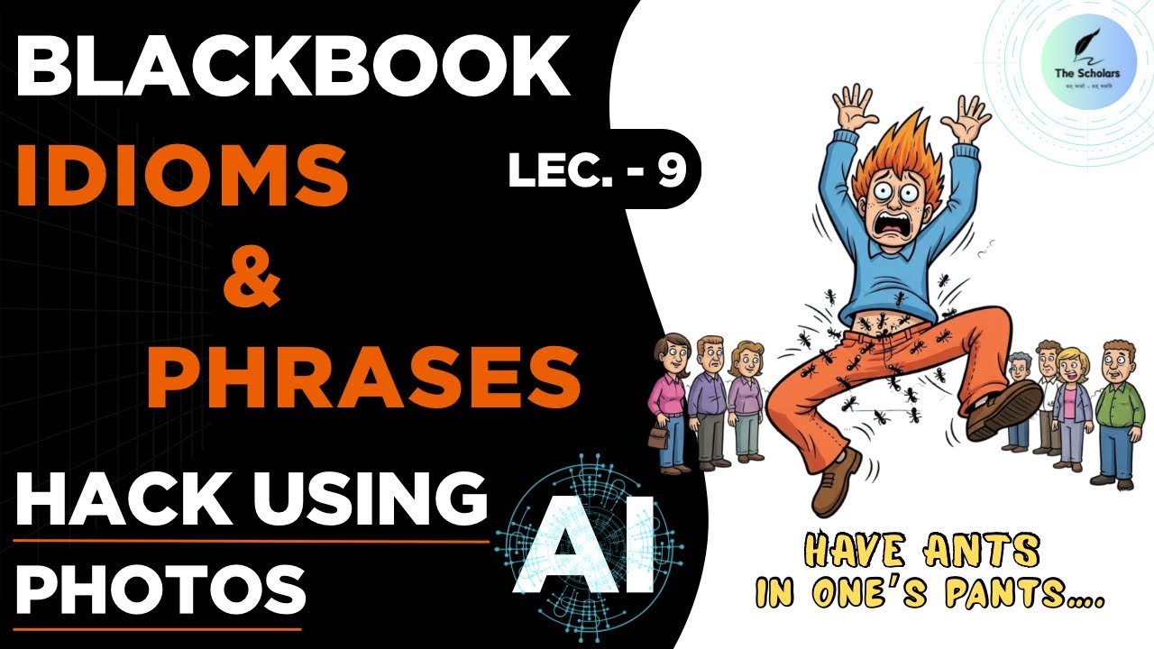 IDIOMS & PHRASES using AI PHOTOS with HISTORY🔥 Vocabulary for all SSC ...