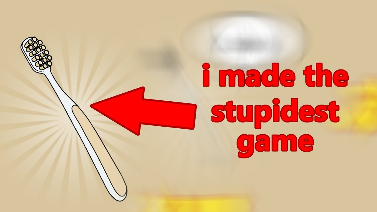 I made the stupidest game - YouTube