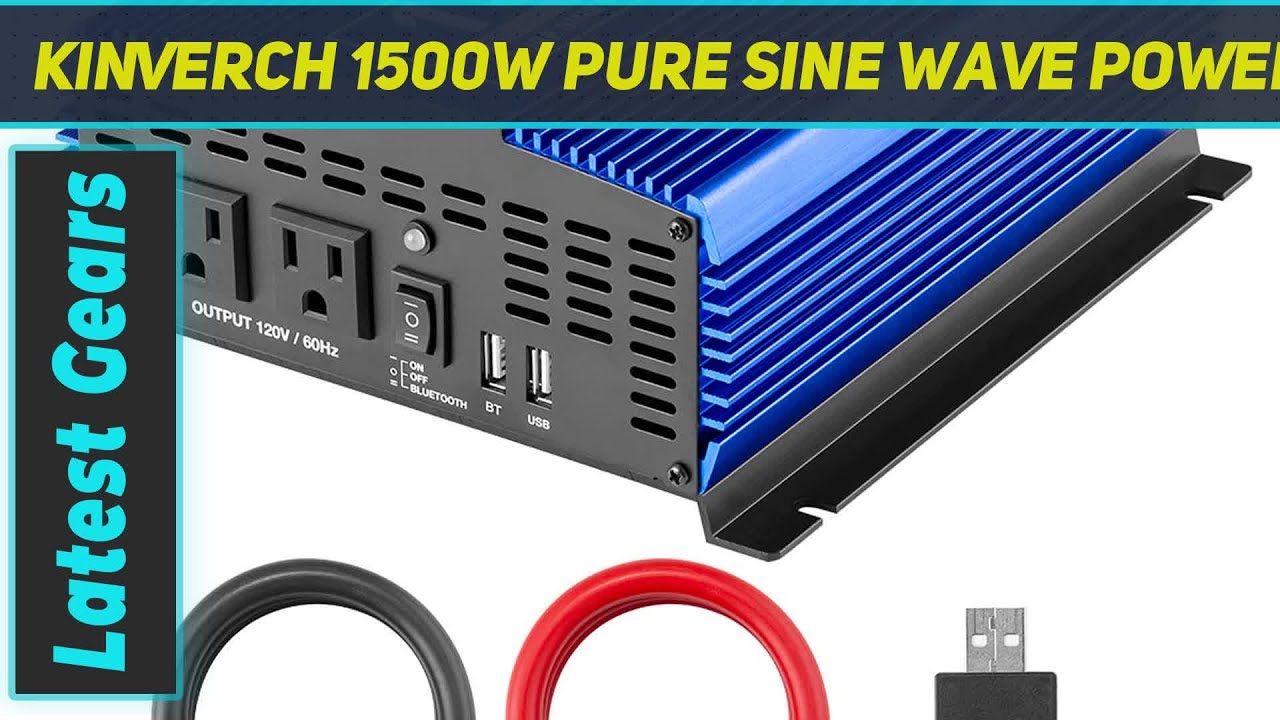 Kinverch 1500W Pure Sine Wave Power Inverter - Review 2023 - YouTube