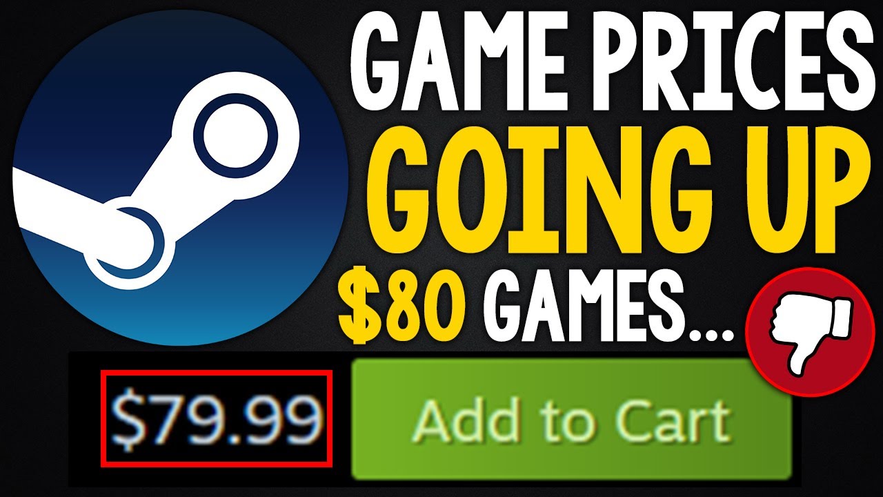 Game Prices are GOING UP - $80 Video Games Are HERE! - YouTube