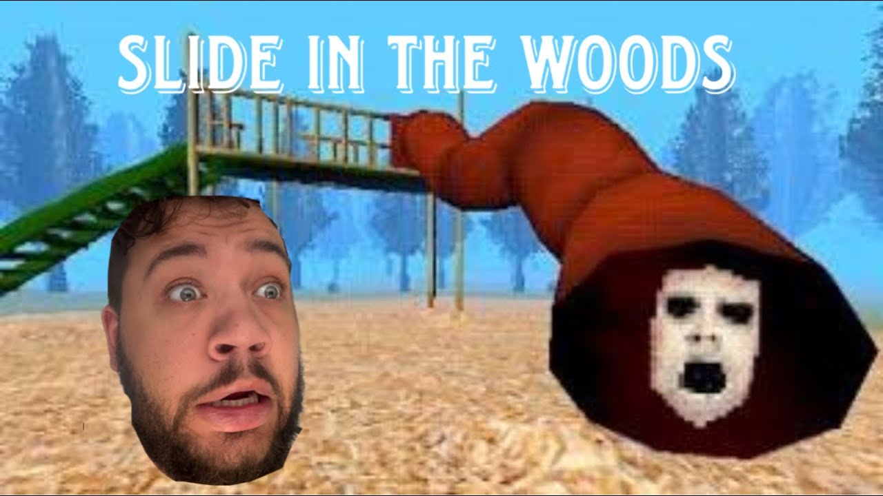 I found a slide with something in it!?! (Slide in the woods) - YouTube