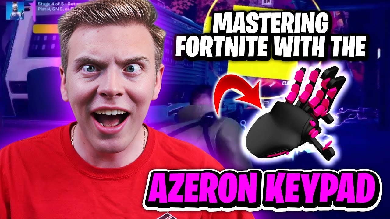 Mastering Fortnite with The Azeron Keypad - YouTube