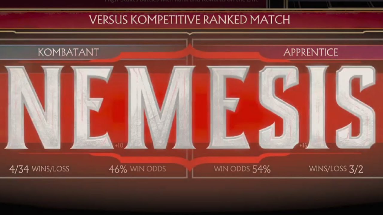 MK11 The Nemesis Mechanic in Kombat League - YouTube