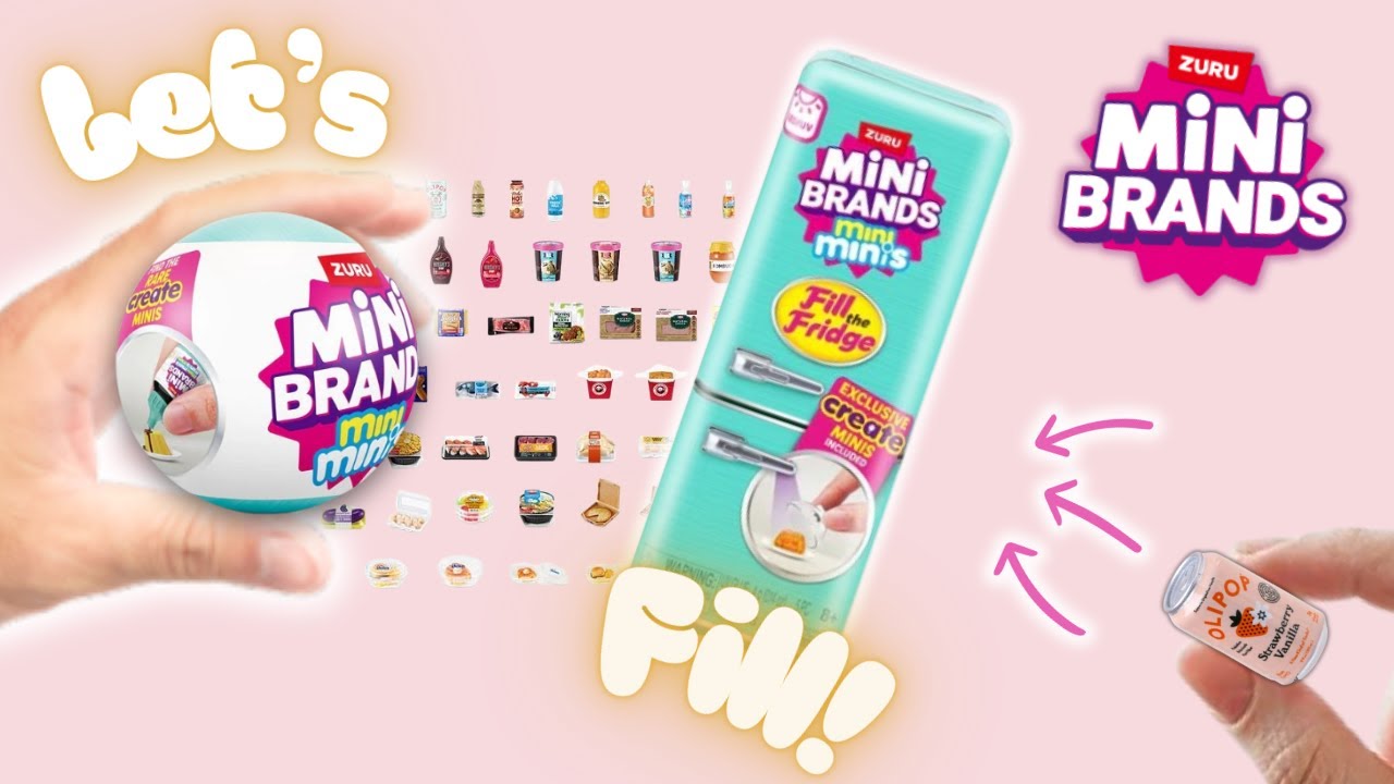 MY NEW COLLECTION-Mini Brands Unboxing! - YouTube