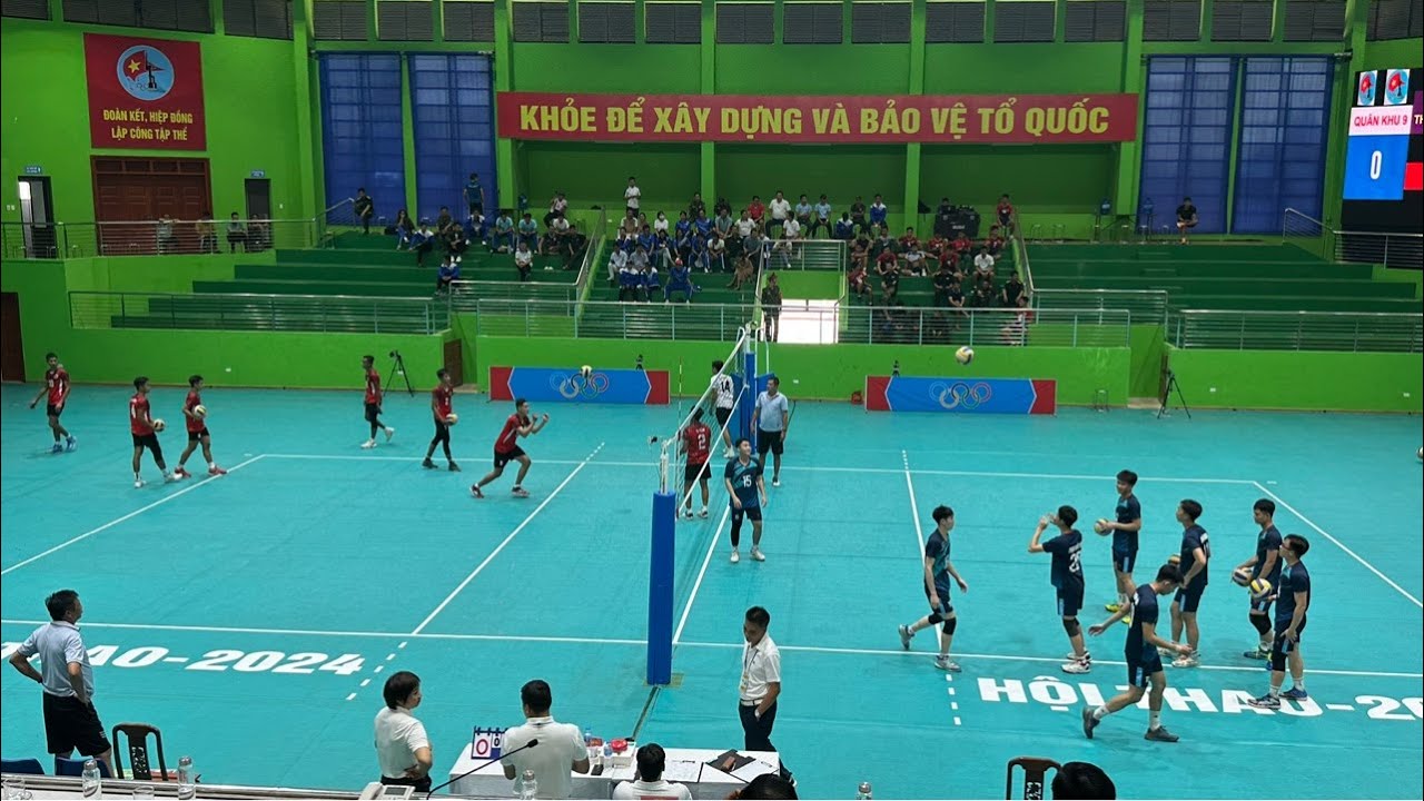 QK9 vs HVQY || vòng 1/16 || Giải bóng chuyền Hội Thao Quốc Phòng 2024 ...