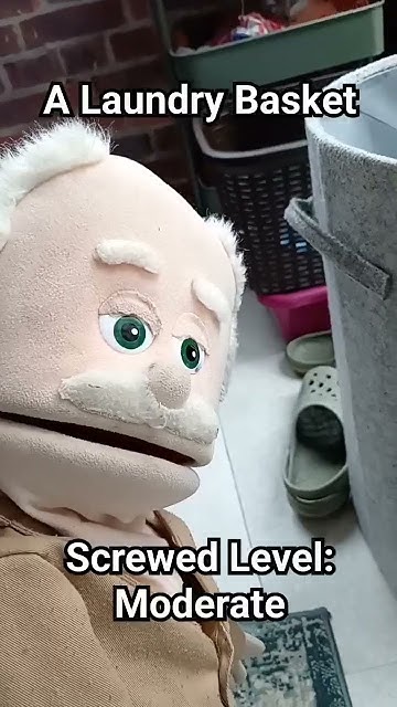A Laundry Basket Is My Weapon 👴🤨 Shorts Grandpa Youtube