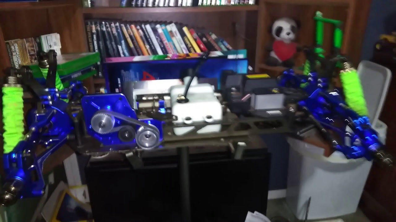 Review of the stern CNC belt drive and engine sneak peek - YouTube