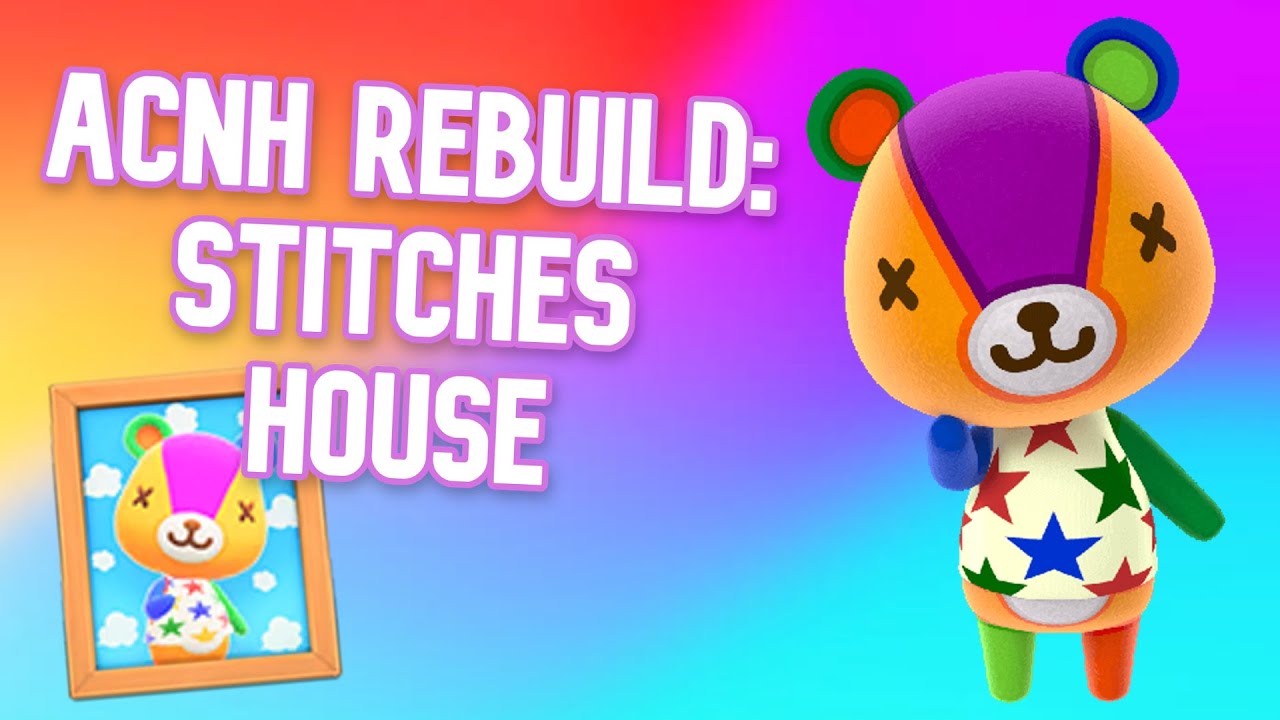 ACNH REBUILD: Stitches House - YouTube
