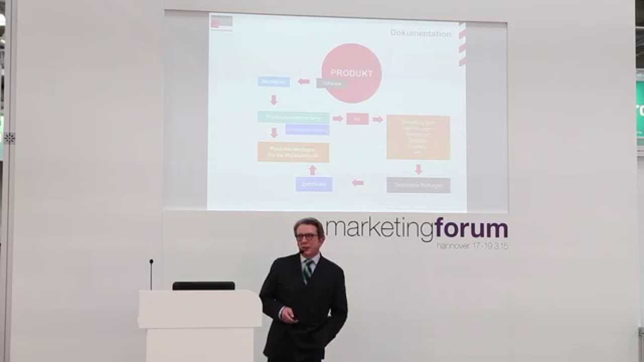 Lutz Gathmann: „Wann ist ein Produkt nach ProdSG rechtskonform?“ - YouTube